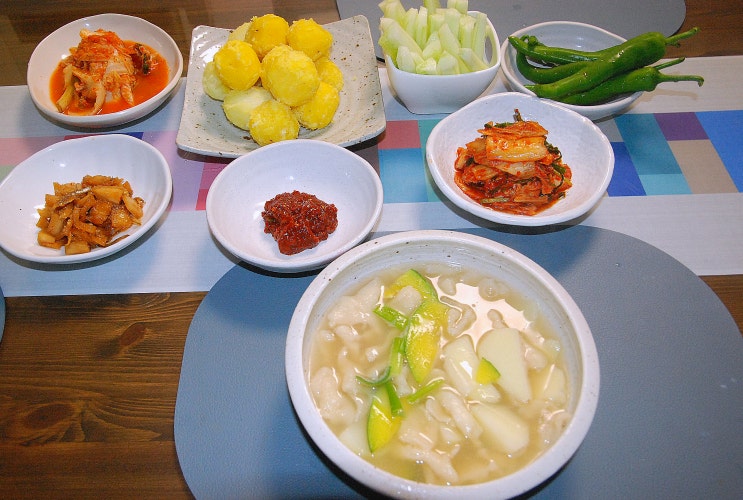 수제비 만들기 감자수제비 수제비 반죽 만들기 만드는 법 네이버 블로그
