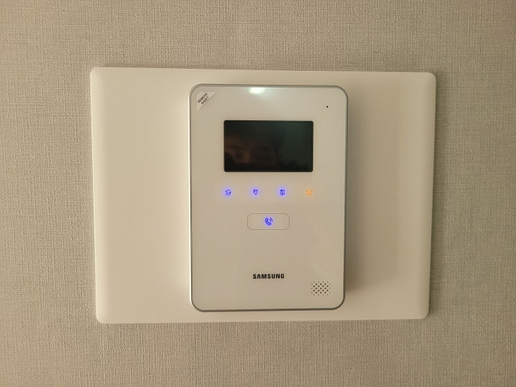광진구 광장동 청구아파트 삼성 비디오폰 SHT-3625AMW 교체 후기 : 네이버 블로그