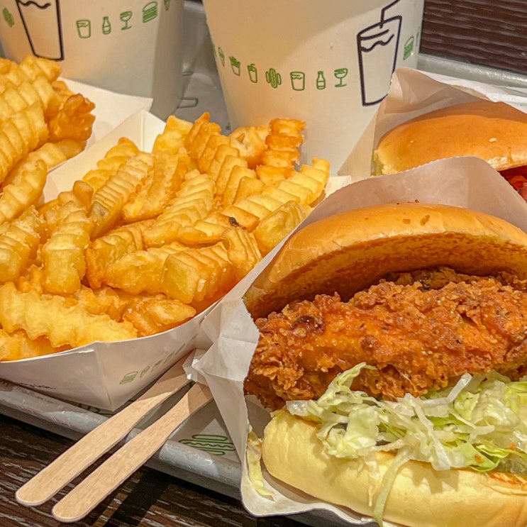 강남 수제버거 맛집 쉐이크쉑 미국 수제버거 원조 치킨쉑 스모크쉑 추천 네이버 블로그