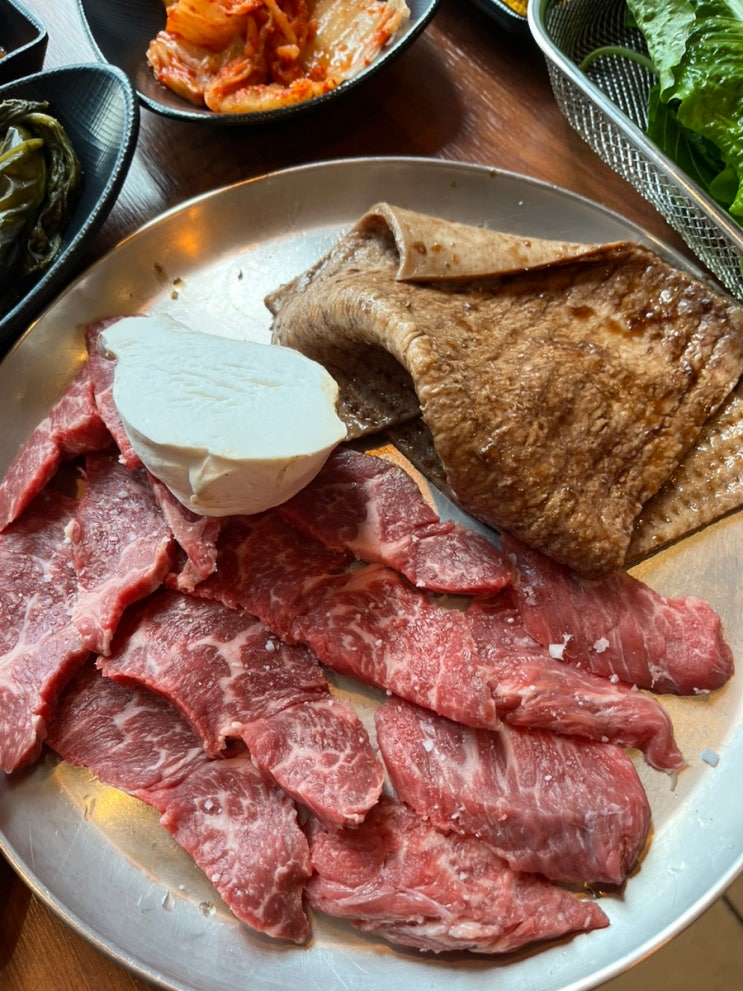 하남2지구맛집 국내산 지리산 참숯만 사용하는 소고기 맛집 고깃집에서 꽃갈비살얼큰해장짬뽕 먹고왔어요 네이버 블로그