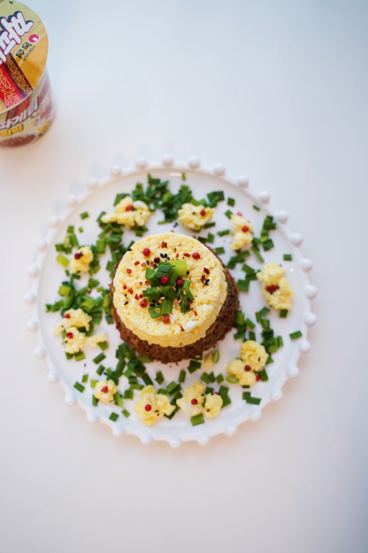 짜파게티 컵라면 볶음밥 짜파게티범벅볶음밥 만들기 라밥레시피 : 네이버 블로그