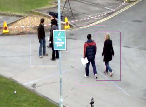 [OpenCV][C++] HOG 기반 보행자 위치 사람 검출 - SVM 알고리즘 Histogram of Oriented ...