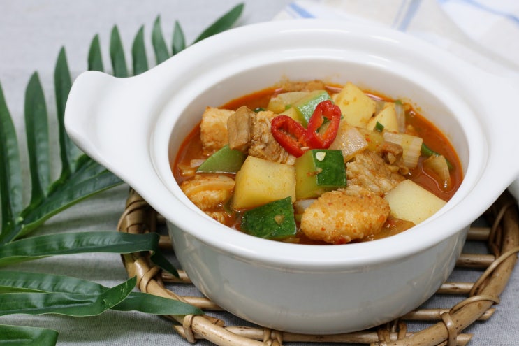 돼지고기 고추장찌개 재료 햇감자요리 감자호박고추장찌개 만드는법 네이버 블로그