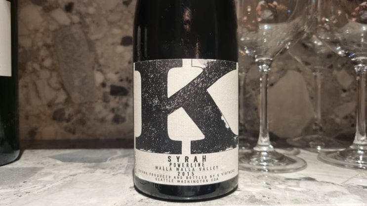 K Vintners Powerline Syrah, 2015 : 네이버 블로그