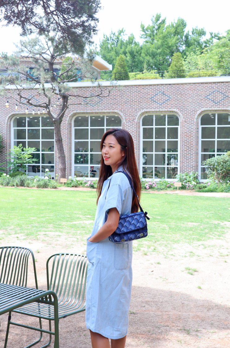 로사케이 진스 카바스 모노그램 메신저백 레트로 무드의 여름 가방 네이버 블로그