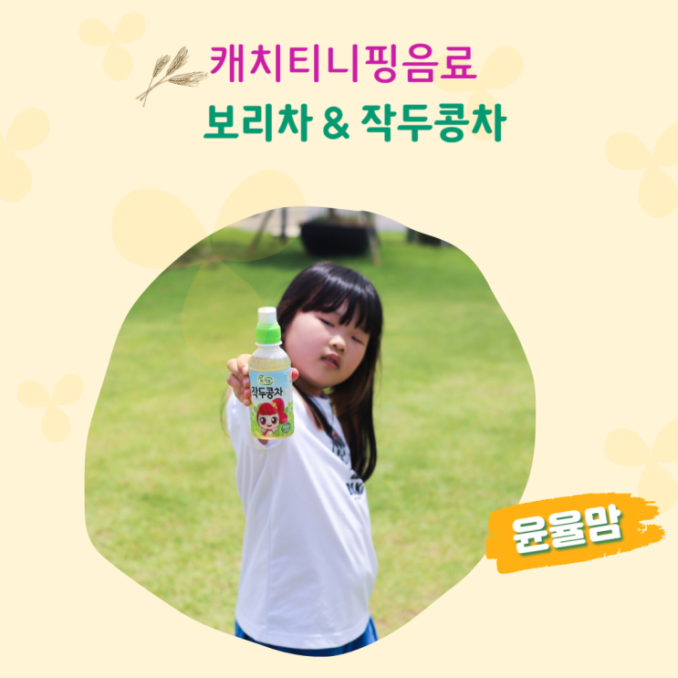 어린이음료 유기농 캐치티니핑 보리차로 건강하게 네이버 블로그