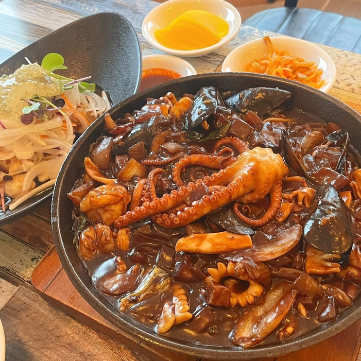 기장맛집 추천 연화반점 연화리 바닷가 앞 돌짜장 벌짚탕수육 맛집 네이버 블로그