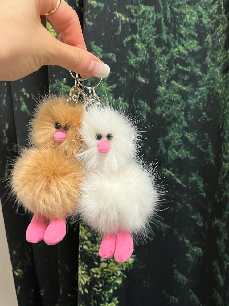 인형 키링 그레이맨션 greymansion 가방 아기타조 (화이트 쁘띠) : 네이버 블로그