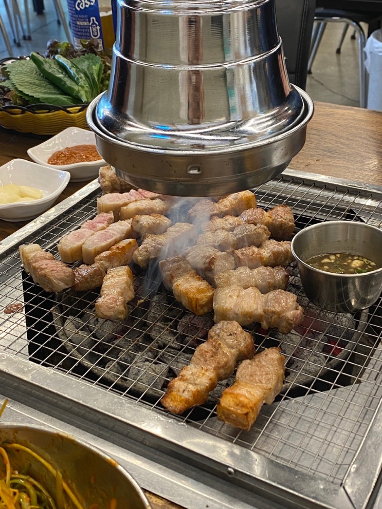 수원 망포 맛집 제주할망돈가 수원에서 즐기는 제주 생 돼지고기 네이버 블로그