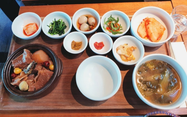 여의도 맛집 서울 고급 한식당 사대부집 곳간 식사 전복 갈비찜 반상과 마떡갈비구이 반상 먹고 왔어요 네이버 블로그