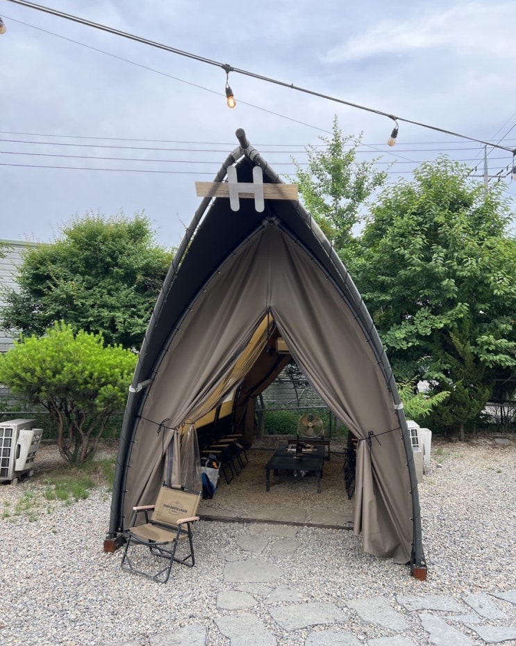 경기도김포 에어컨 있는 캠핑식당 케이크and과일 반입 가능 아이들 수영장 불멍 가능 행복한 체험 캠핑장 후기