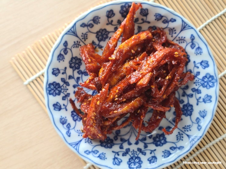 황태채무침 백종원 북어채무침 만드는 법 황태채 볶음 황태채요리 네이버 블로그