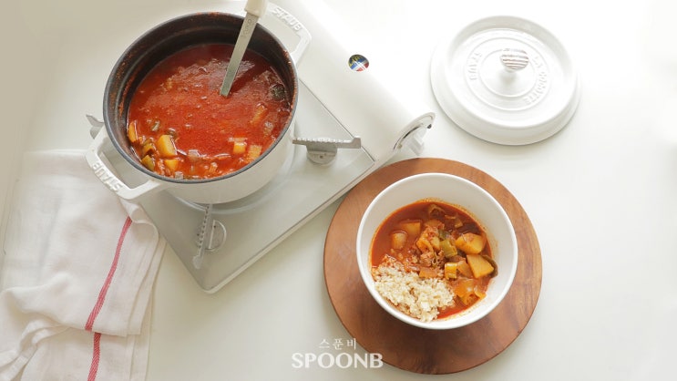 백종원 참치짜글이 만들기 I 매운탕 맛이나는 장사천재 백사장 참치고추장찌개 황금레시피 감자짜글이 만드는법 네이버 블로그