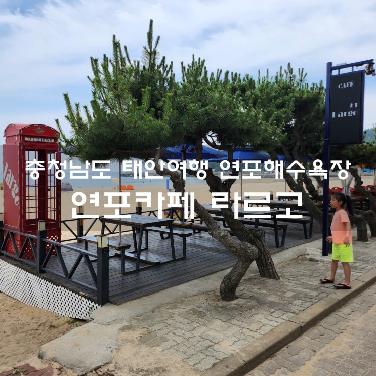태안 연포카페 라르고 연포해수욕장 오션뷰 감상하고 아이와 모래놀이도 함께 즐겨요 네이버 블로그