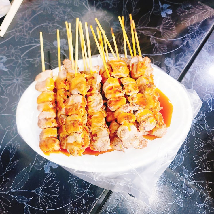목포 원조 순대 떡볶이 염통 꼬치 나혼자산다 팜유 로드 분식 맛집 쑥꿀레 네이버 블로그