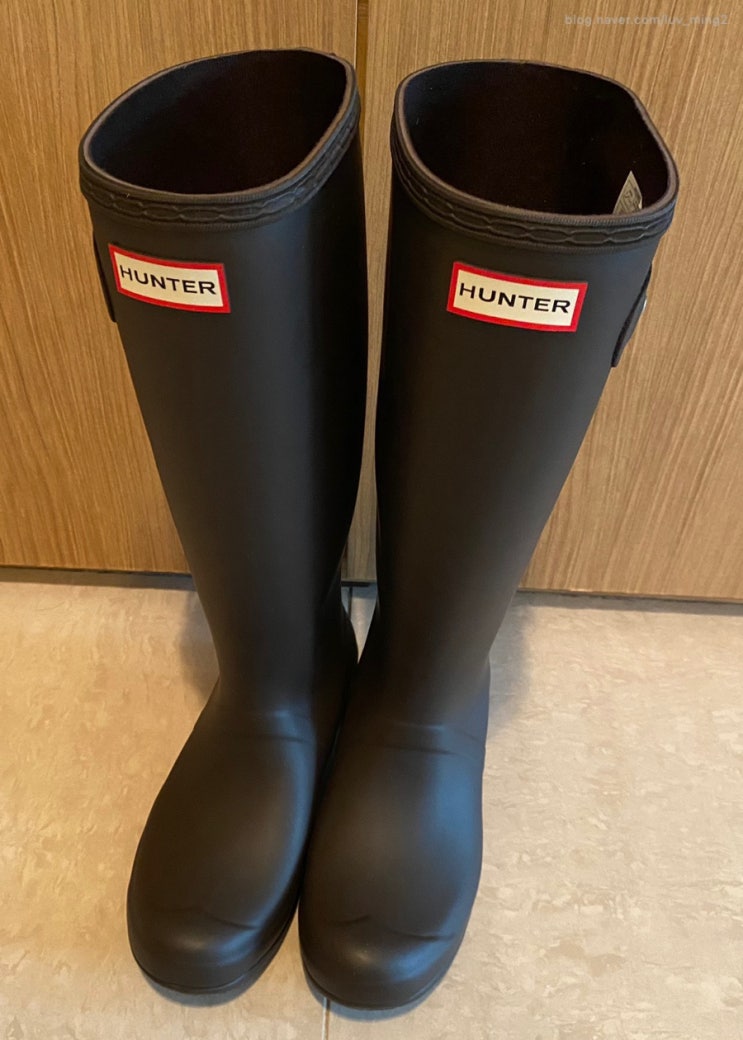 [헌터] 오리지날 투어 톨 레인부츠 비터초코 uk5 240 후기/리파인드 톨&오리지날 톨 비교 : 네이버 블로그