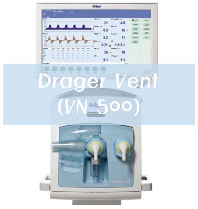 인공호흡기(Drager Vent/VN500/VN300) : 네이버 블로그