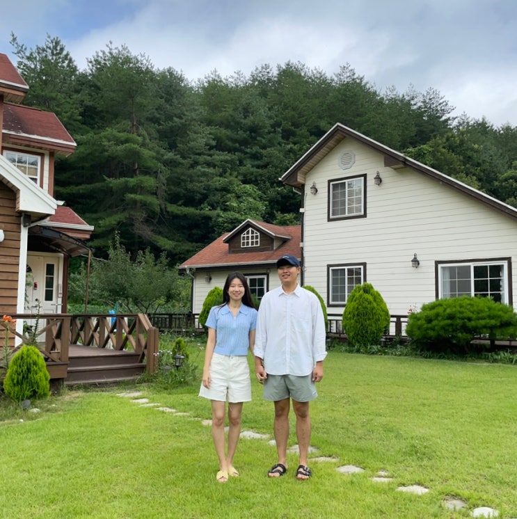 강릉숙소 힐링 감성펜션 수하림 2호 🏡🌿 복층바베큐가능 네이버 블로그