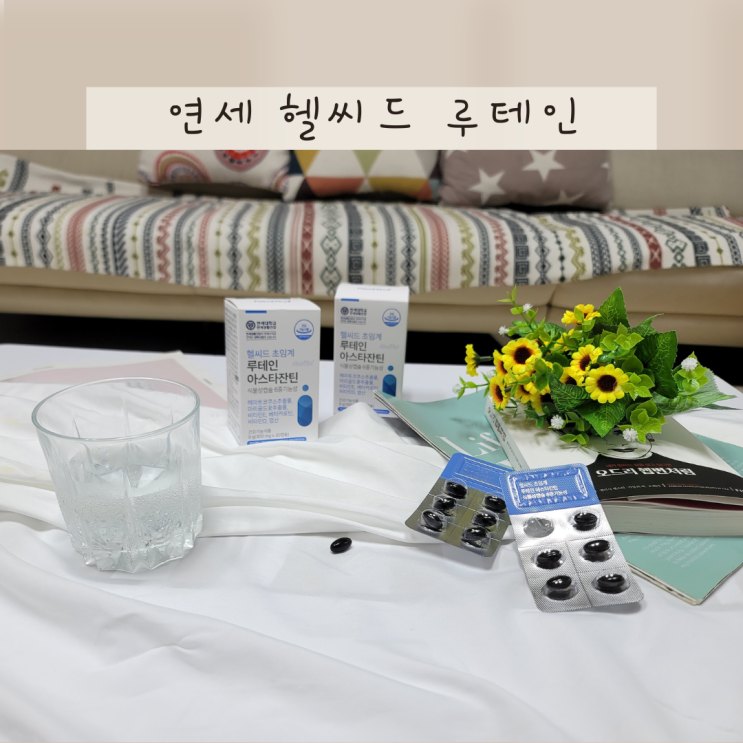 루테인 복용법 베타카로틴 효능 연세 헬씨드 루테인아스타잔틴 눈건강 챙기자 네이버 블로그