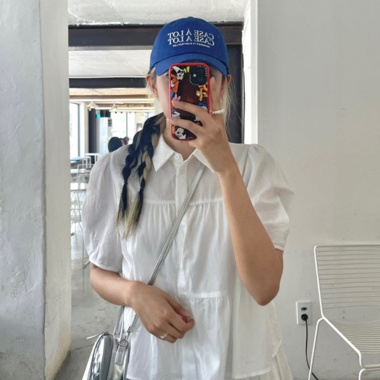 볼캡추천 케이스어랏 핏 좋은 캡모자 블루 데일리룩 코디 네이버 블로그