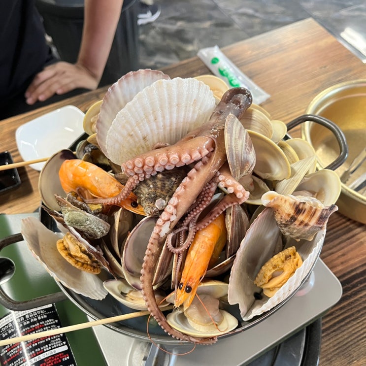구디 물찬조개 구로디지털단지 조개찜 맛집 네이버 블로그