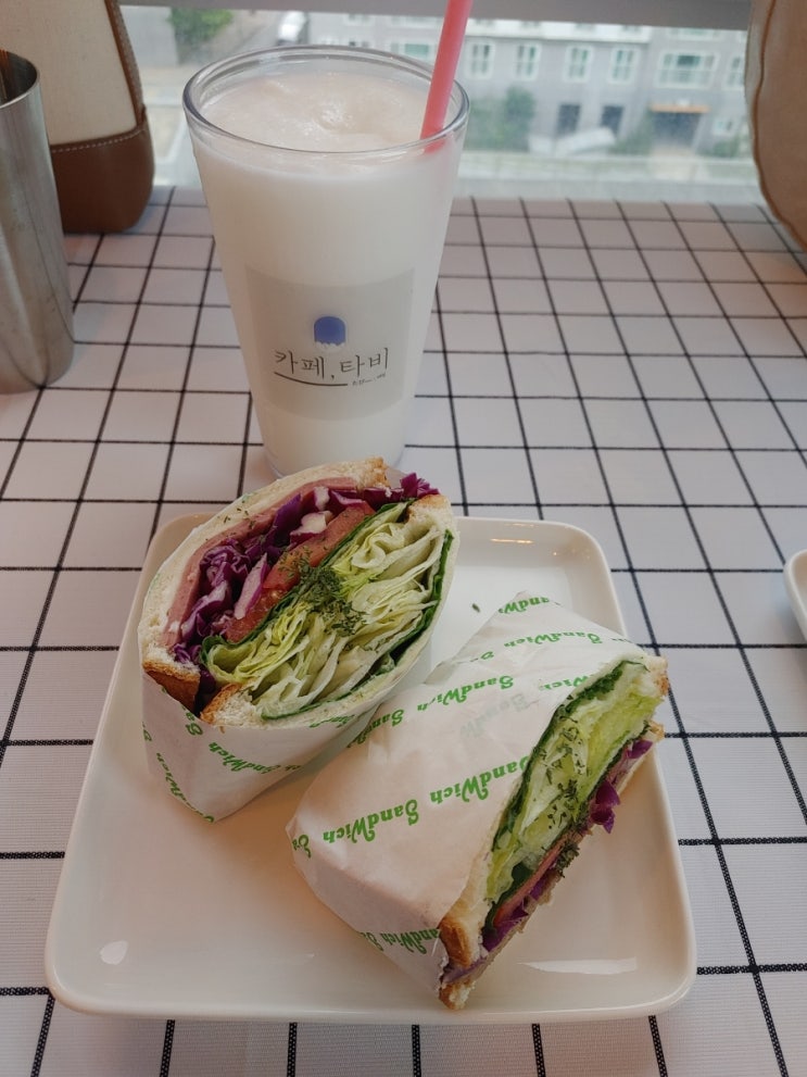 안동 소소한 일상 : 카페타비, 천년숲산책, 버거킹 초코망고선데 등 : 네이버 블로그