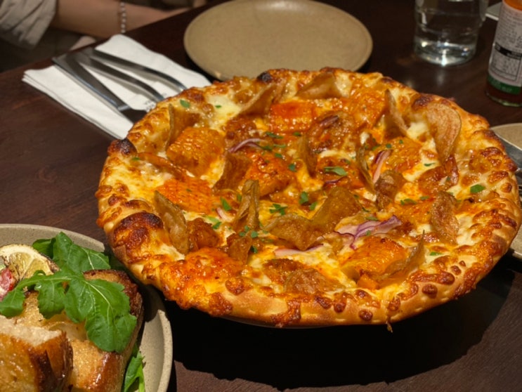메종 파이프그라운드 서울숲 디타워 브런치 맛집 옥수수피자 여름 데이트 코스 추천 네이버 블로그