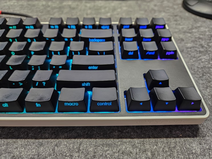 타이폰 마르스프로 슈팅스타 적축 기계식 키보드 : 네이버 블로그