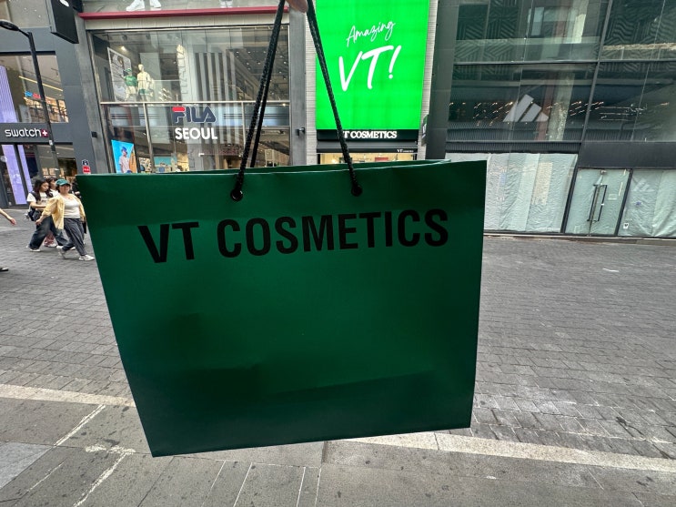 명동 브이티 코스메틱 매장 방문 후기 리들샷과 신상품 테스트 해 보고 구매해요! : 네이버 블로그