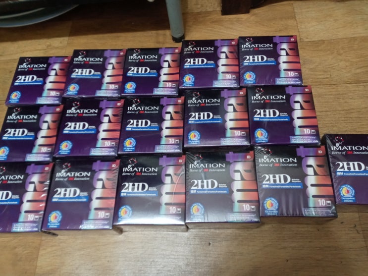 이메이션 imation IBM 2HD 3.5" 1.44MB 플로피 디스켓 17박스 /imation 3M 3.5" 1.44MB (10박스) : 네이버 블로그