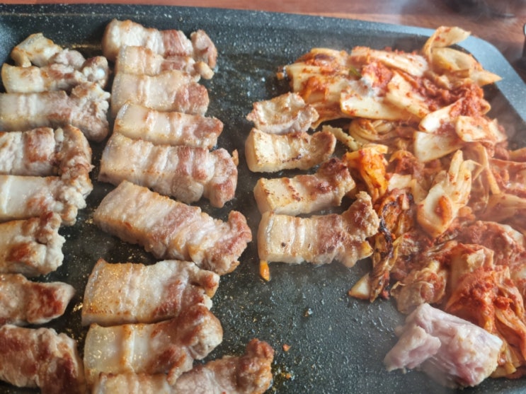 마곡나루역맛집 초심삼겹살 구워주는고기집 회식장소 주차가능 네이버 블로그