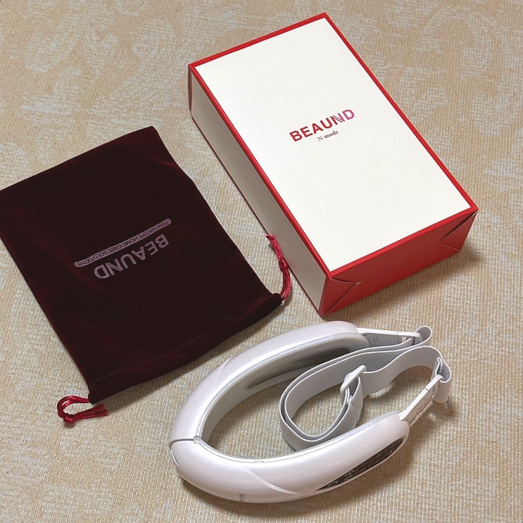 내돈내산 찐후기, 뷰앤디 앤모드로 이중턱 뿌시겠어요. (feat. 언박싱) : 네이버 블로그