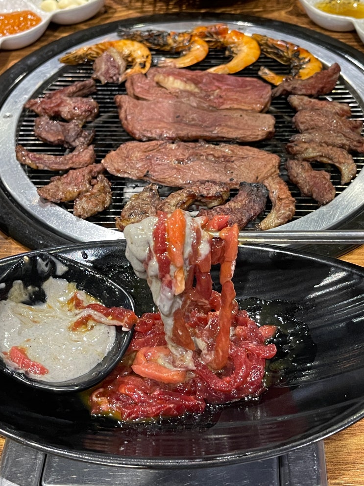 대구 수성동 소고기 무한리필 먹은 후기 육회까지 싹쓸~ 네이버 블로그