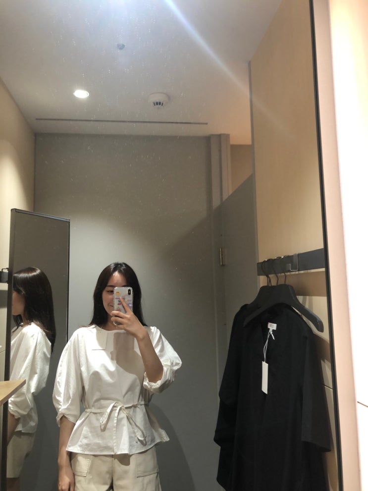 Cos 코스 시즌 세일 And 뉴시즌 신상 오프라인 매장 방문 후기 벨티드 퍼프 슬리브 블라우스 네이버 블로그