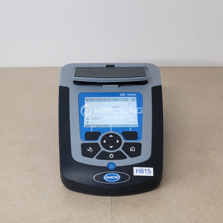 HACH DR1900 Portable Spectrophotometer , 휴대용 분광광도계 (H815) : 네이버 블로그