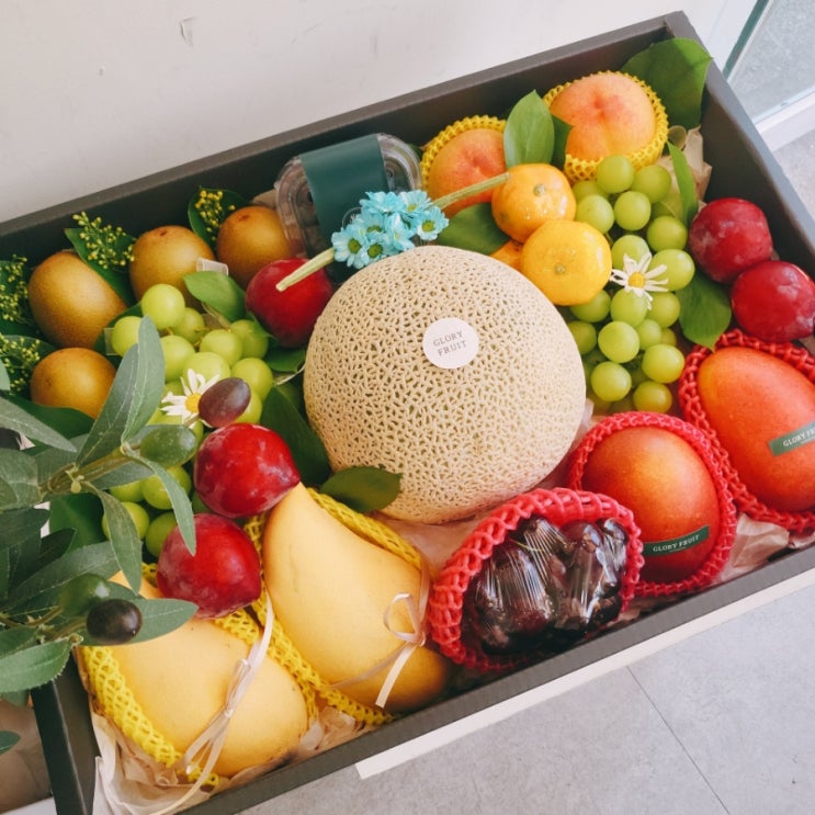 의정부과일바구니 신선하고 맛난 과일맛집 글로리청과선물로도 좋아요💛🍍🥭🥝🍊상견례선물첫인사선물이바지선물추천 네이버 블로그