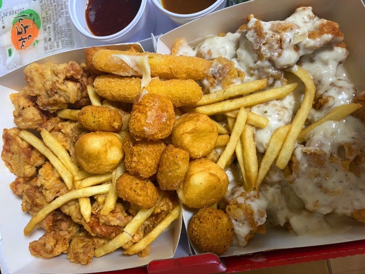맨날 먹던 최애 치킨집이 질렸을때 신촌 미쳐버린 파닭 강추 내돈내산 얻어걸린 배달맛집 네이버 블로그