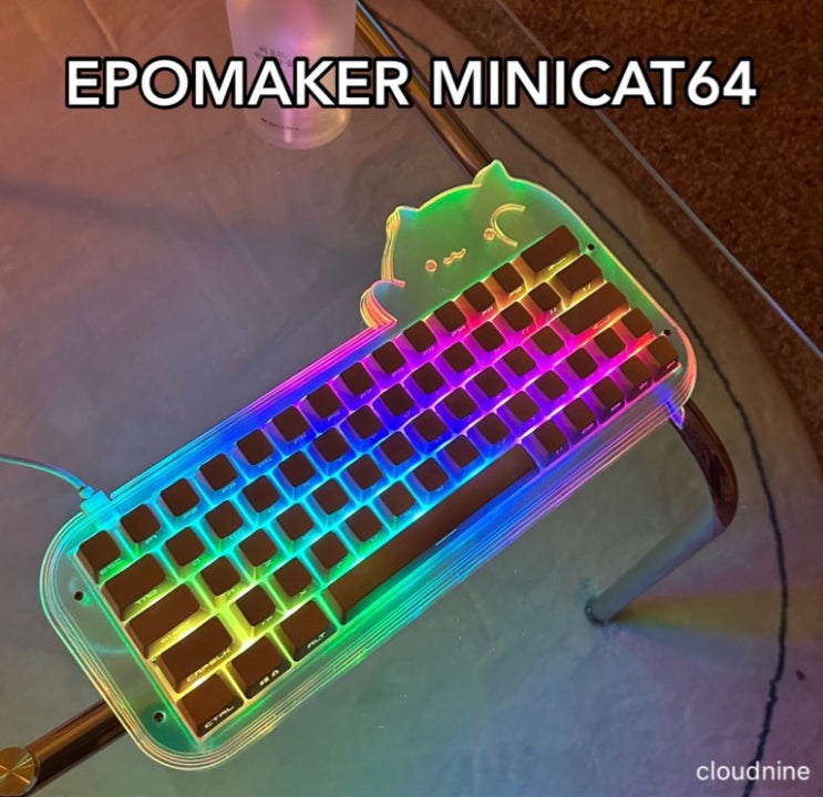 Epomaker Minicat64 Wisteria 에포메이커 미니캣 기계식 키보드 스위치 키캡 추천 : 네이버 블로그