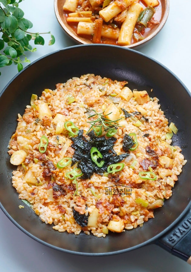 간단한 볶음밥 레시피 종류 떡볶이 파기름 볶음밥 만드는법 재료 네이버 블로그