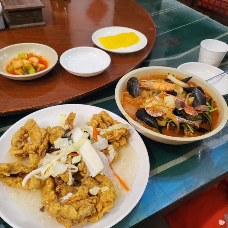 군산짬뽕거리 빈해원 짬뽕 맛집 탕수육 맛집 타짜 사랑의 불시착 중식집 네이버 블로그