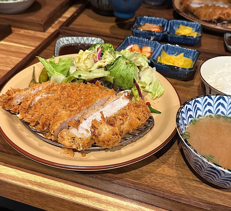 서울 강남 선정릉 일식당 홍스나나에서 돈카츠 텐동 먹은 후기 직장인 점심 혼밥 추천 3 네이버 블로그