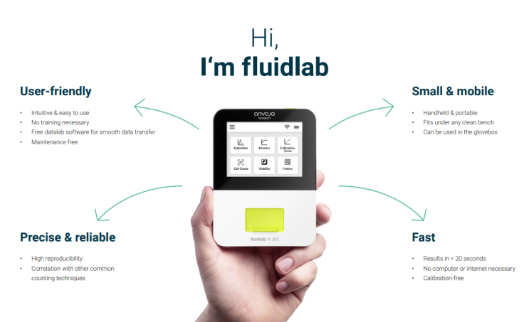 [ fluidlab R-300 ] 효모 : Yeast Cell counter 효모셀카운터 OD600도 한대로 동시에 측정 ...
