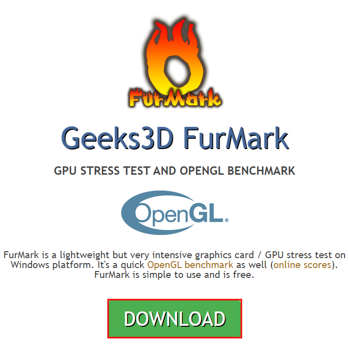 Furmark로 간단하게 GPU를 테스트 해보자 : 네이버 블로그