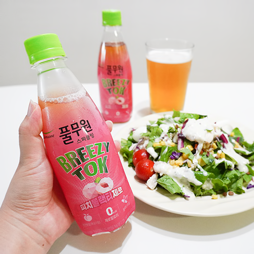 풀무원 브리지톡 피치블랙티제로 제로칼로리 탄산음료와 홈카페 네이버 블로그