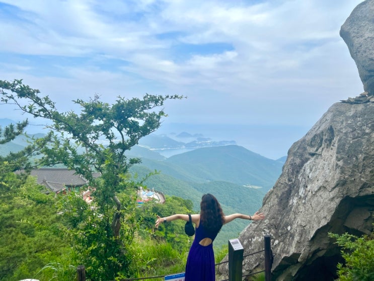 [하동/남해여행] 금산 보리암, 상주은모래비치 : 네이버 블로그