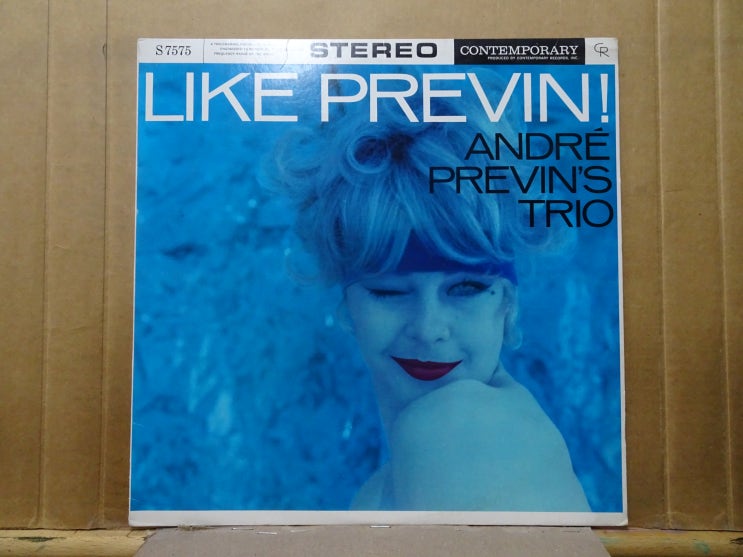 (예약) André Previn's Trio – Like Previn! 미국 LP 1984 : 네이버 블로그