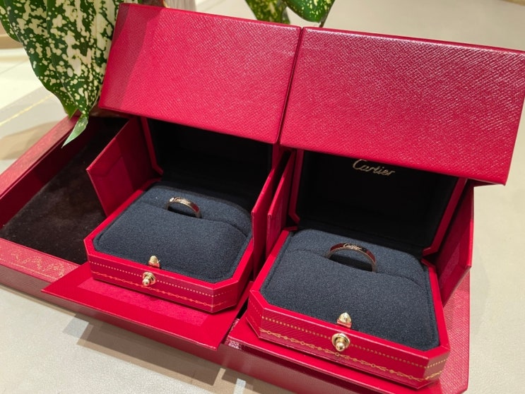 13 웨딩밴드💍 까르띠에 C드링으로 졸업 Feat 롯데백화점 본점 에비뉴엘 네이버 블로그