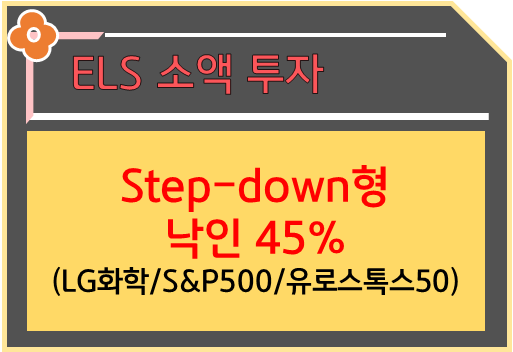 [ELS] 기초자산 : LG화학, S&P500, 유로스톡스50(낙인 45%) : 네이버 블로그