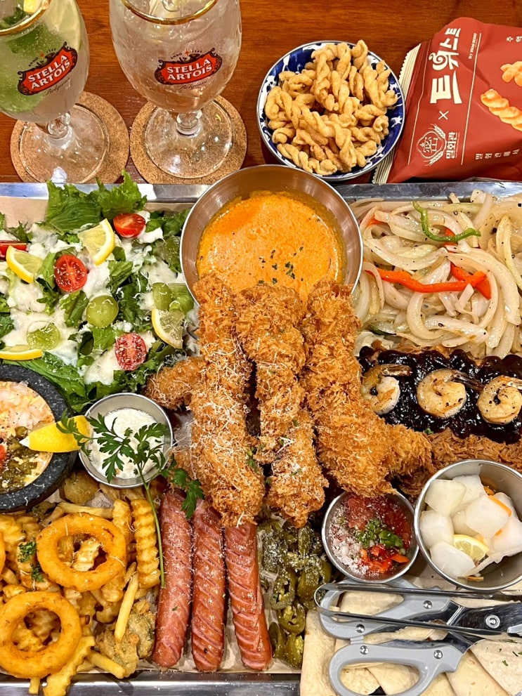 대구 상인동 술집 수제맥주 순살치킨 맛집 밀회관 메뉴추천 시그니처플래터 후기 네이버 블로그