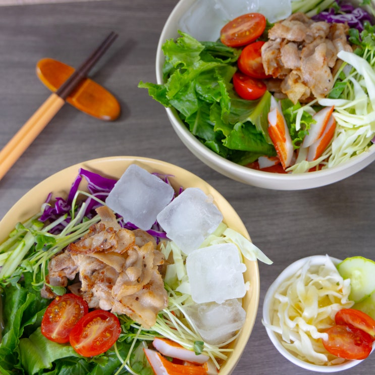 냉우동 만들기 쯔유 소스 냉우동 레시피 우동면 사리 요리 : 네이버 블로그